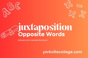 What Is The Opposite of Juxtaposition? - Example Sentences